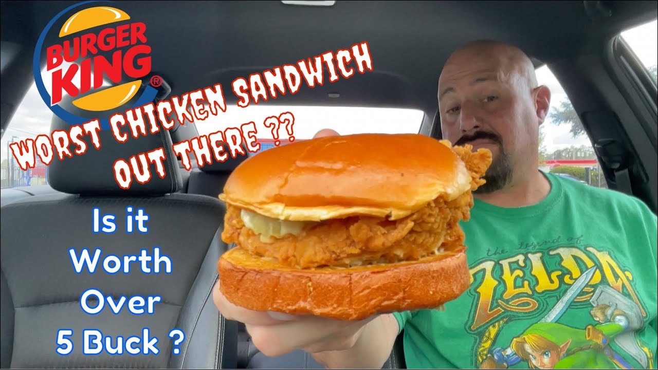 Burger King New spicy Hand-Breaded Chicken Sandwich Review : Food ...