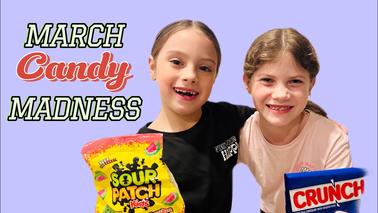March Madness🍬Candy Bracket! With Ashlyn 🏆 #march #madness #candy #fun #funny #challenge - YouTube