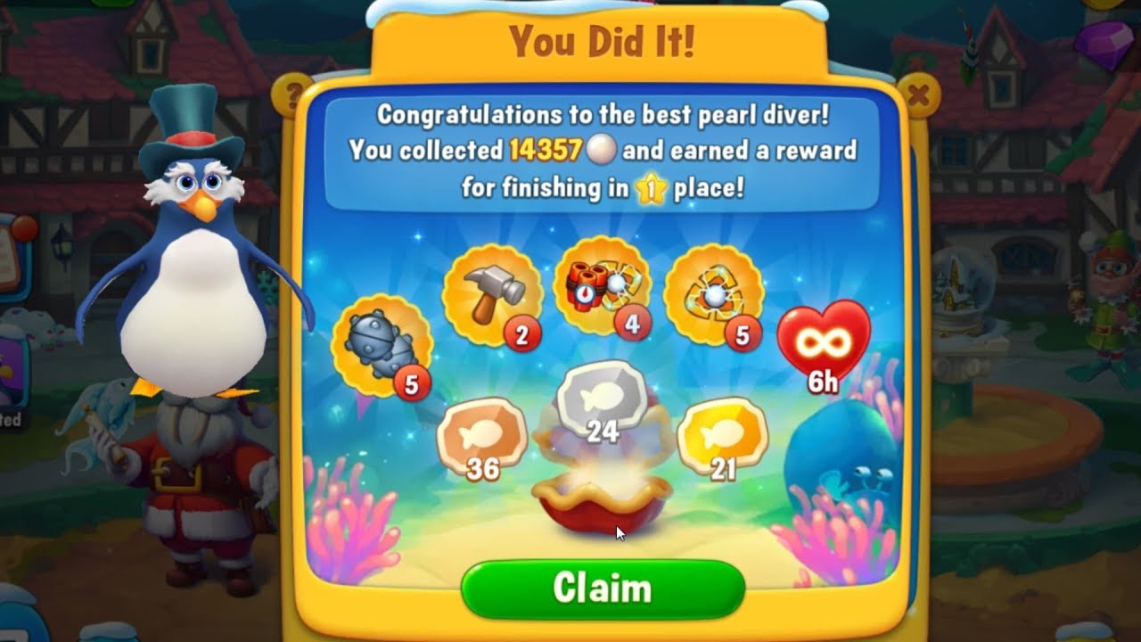 Fishdom 🐠 | Sir Goldflipper Tournament - Ruby league : 1st Place - YouTube