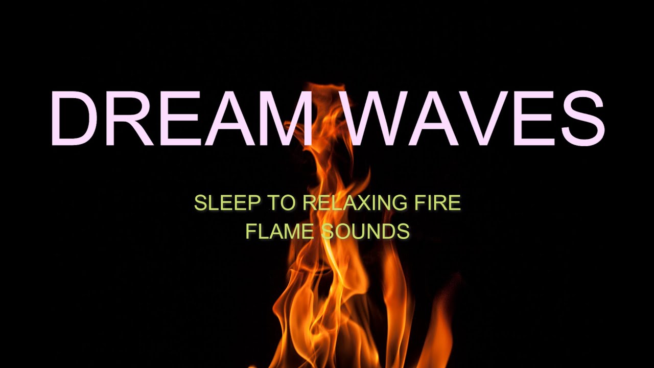 SLEEP TO RELAXING CALMING FIRE FLAME SOUNDS -BLACK SCREEN ONLY- 10HRS ...