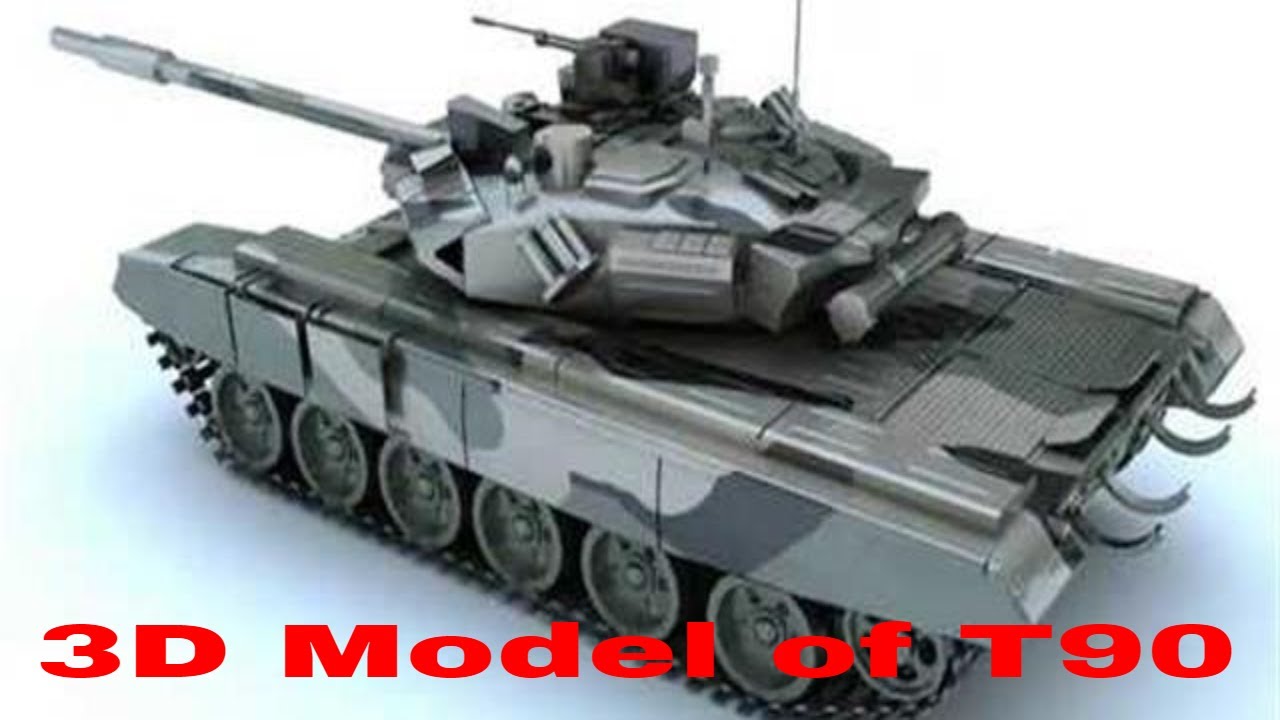 3D Model of T90 Review - YouTube