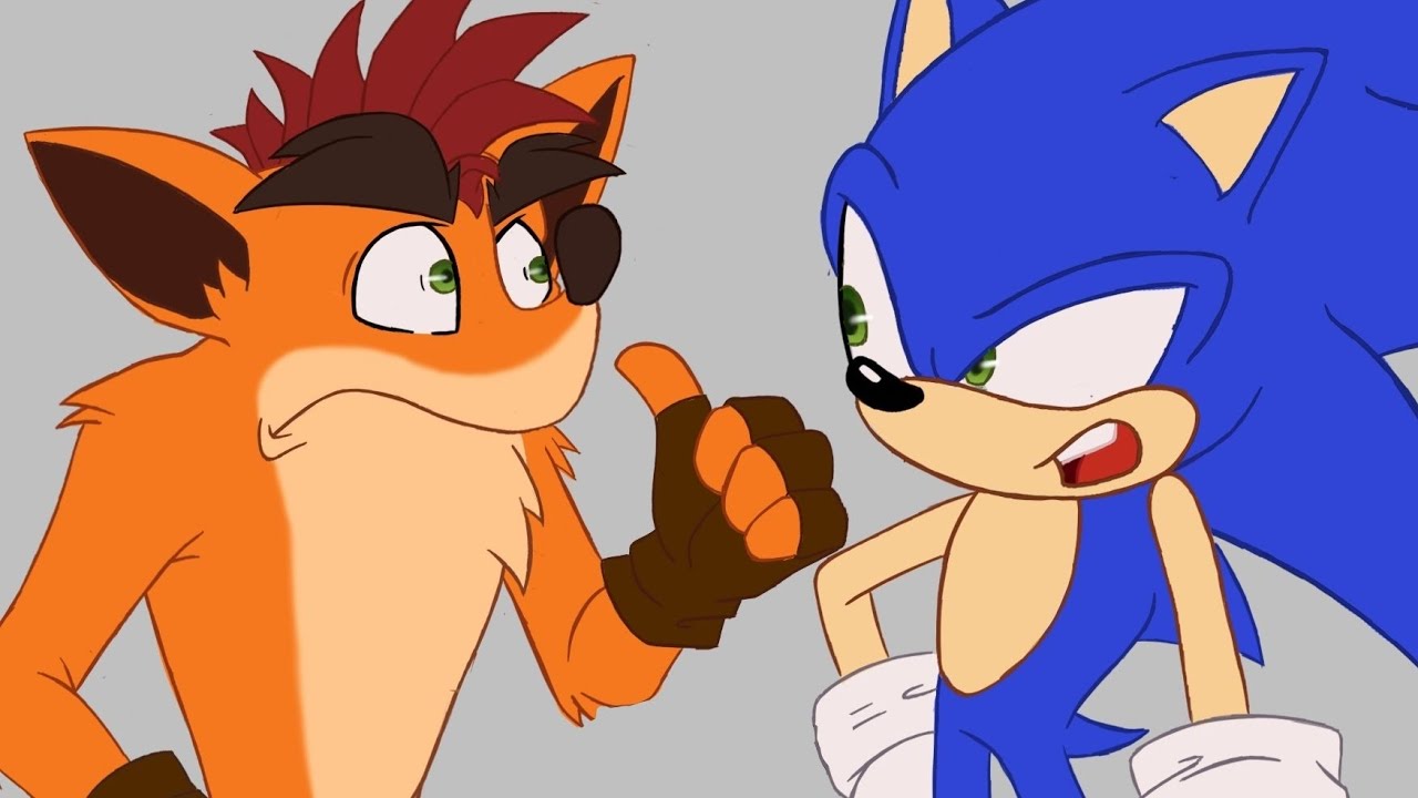 Sonic Conoce a Crash Bandicoot | Cómic-Dub | Legacy of CHAOS - YouTube