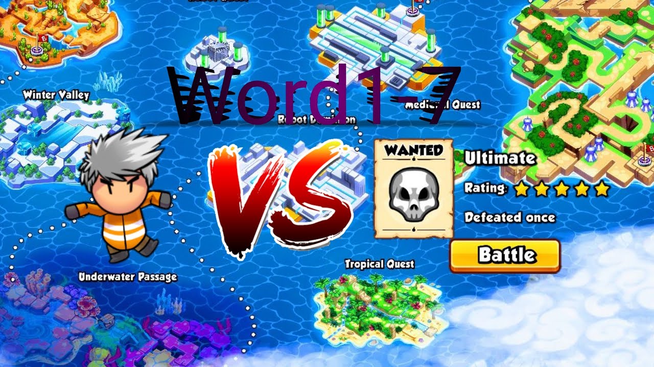 bomber friends Bounty Hunt Ultimate 5 BOSS word1-7 - YouTube