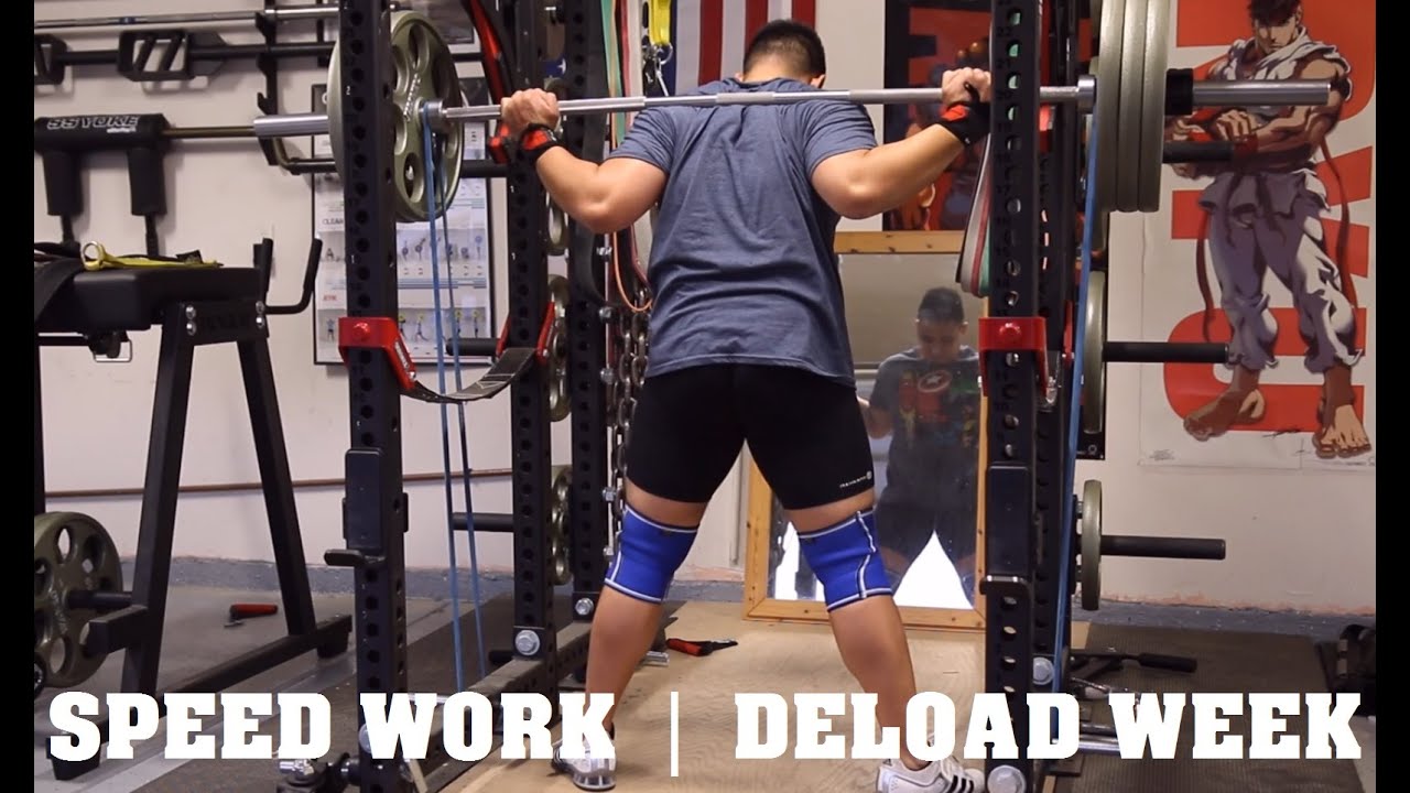 Dynamic Effort Squats | Deload Week - YouTube