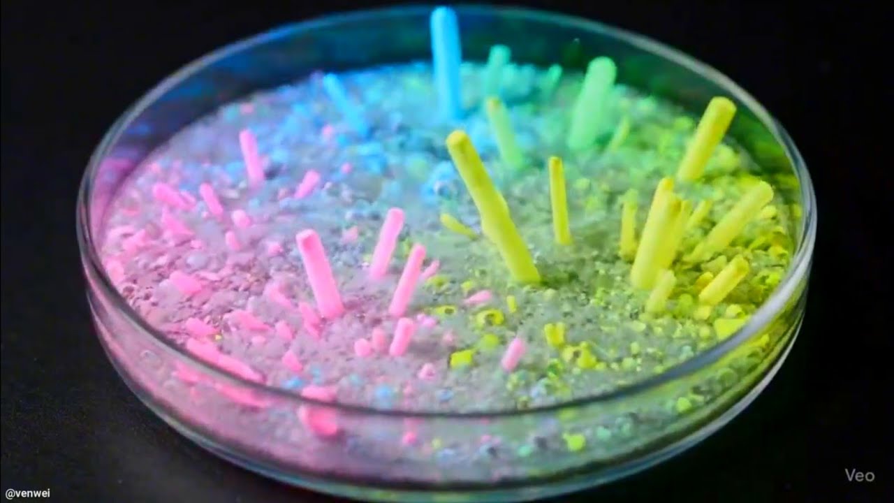 Oddly satisfying metal proliferation triggers fast chemical crystal ...
