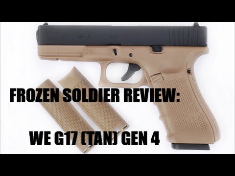 WE G-17 GEN 4 TAN Review - YouTube
