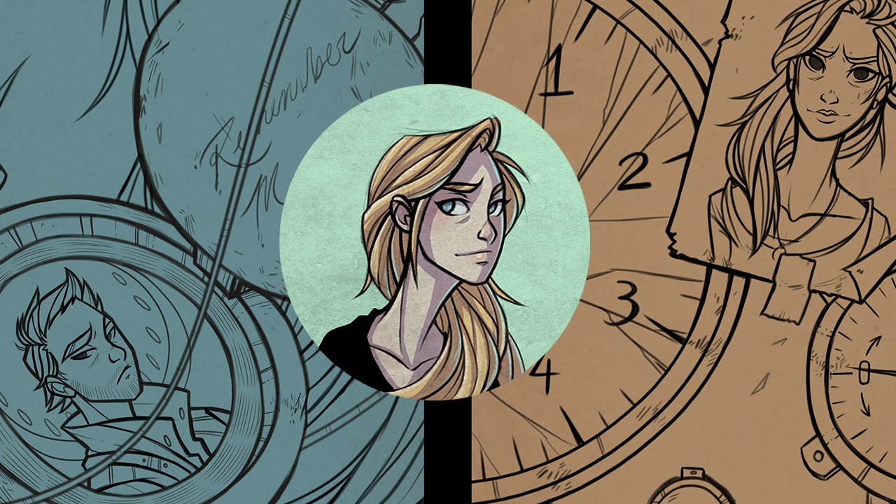 Remember Me - Photoshop Drawing Part 1 - YouTube