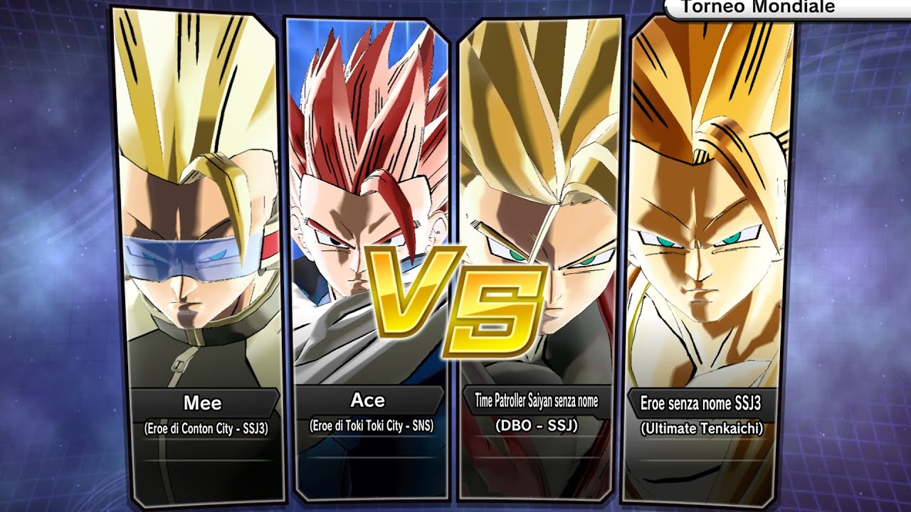 Xenoverse 2 - Requested match (PC): Ace SNS&Mee SSJ3 vs TP Saiyan DBO ...