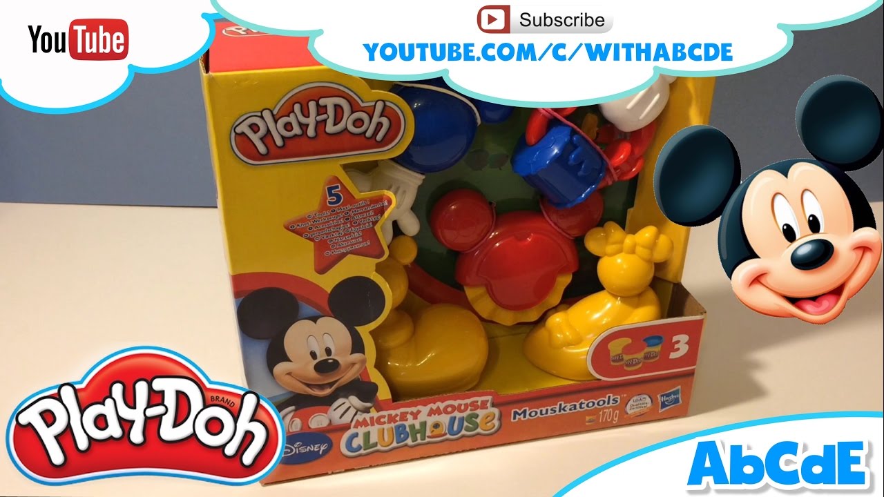 Play-Doh Mouskatools Mickey Mouse Clubhouse Toodles Set Disney ...
