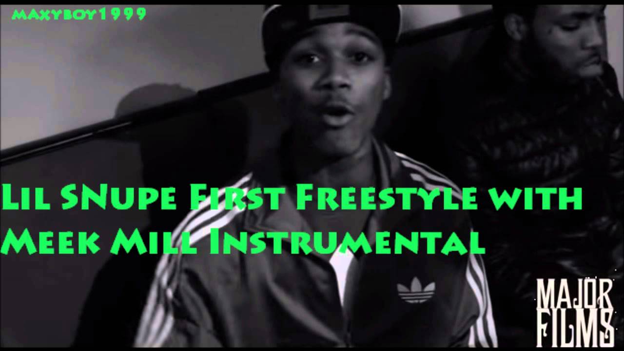 Lil Snupe first ever freestyle with Meek Mill instrumental (DonBeatz ...