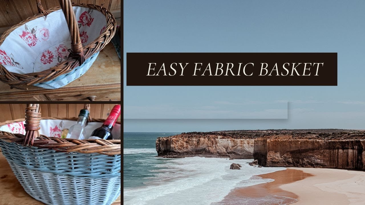 Get the Perfect Beach Look with This Simple DIY Basket! - YouTube