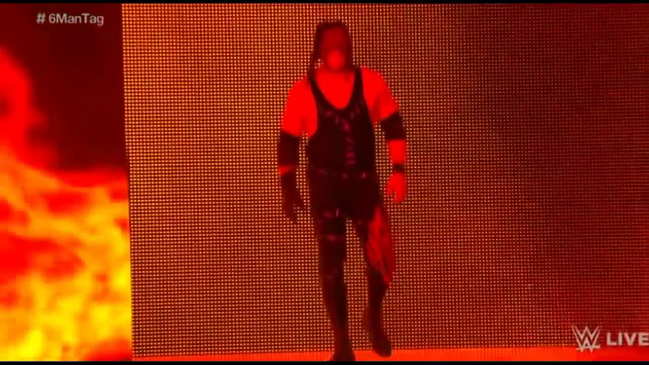 Kane entrance wwe raw 2017 - YouTube