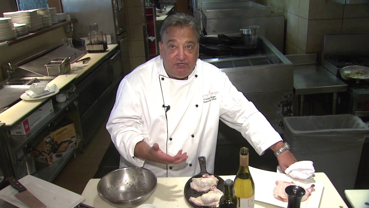 Chef Freddy's Tip Of The Week - Lobster Stuffed Chicken - YouTube