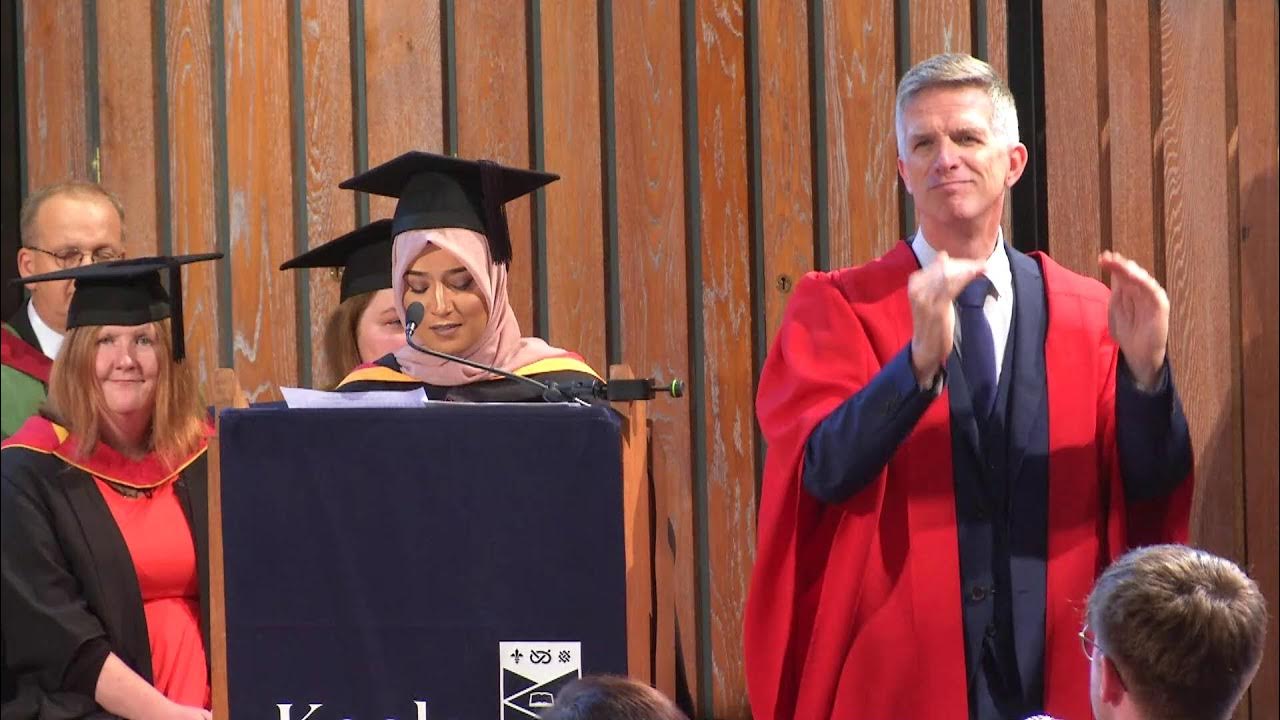 Keele University Graduation, 19th July 2023 11:30am - YouTube