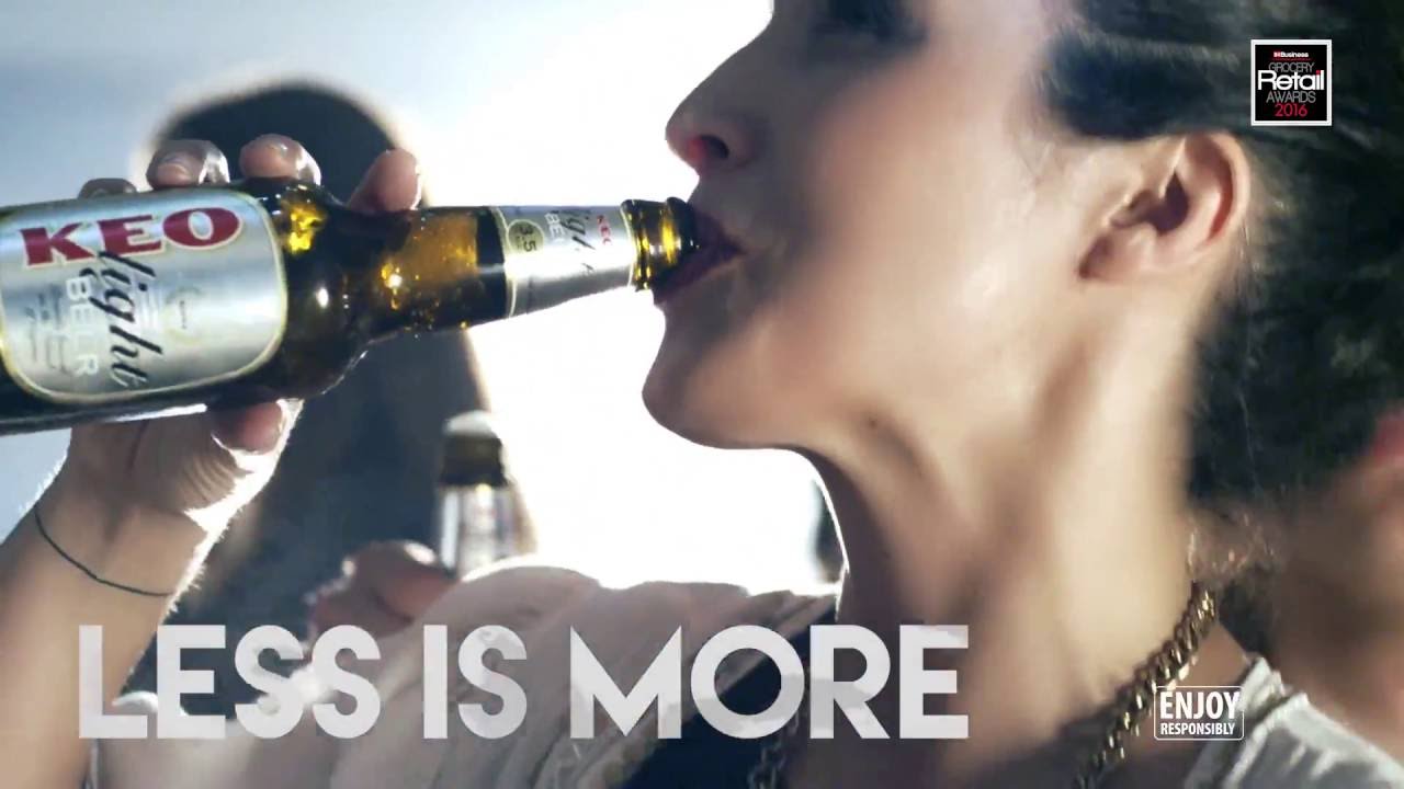KEO Beer Light - IN Business Retail Grocery Awards 2016 - YouTube