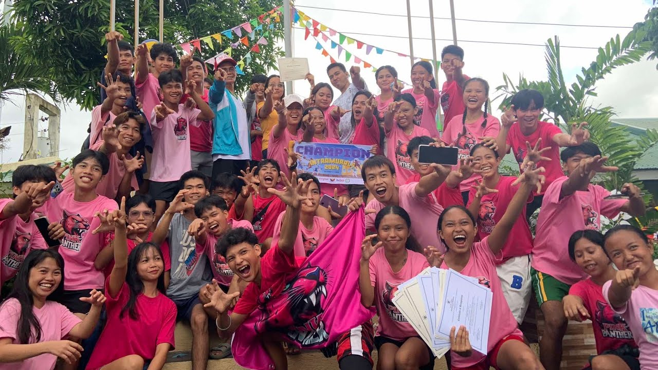 INTRAMURALS 2024 | YELL COMPETITION [PINK PANTHERS💖] - YouTube