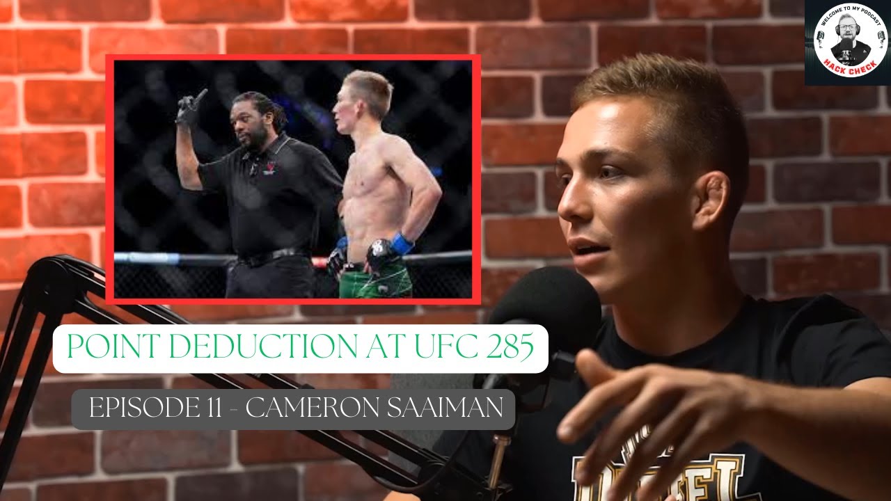 Cameron Saaiman Talks Point Deduction vs Mana Martinez at UFC 285 ...