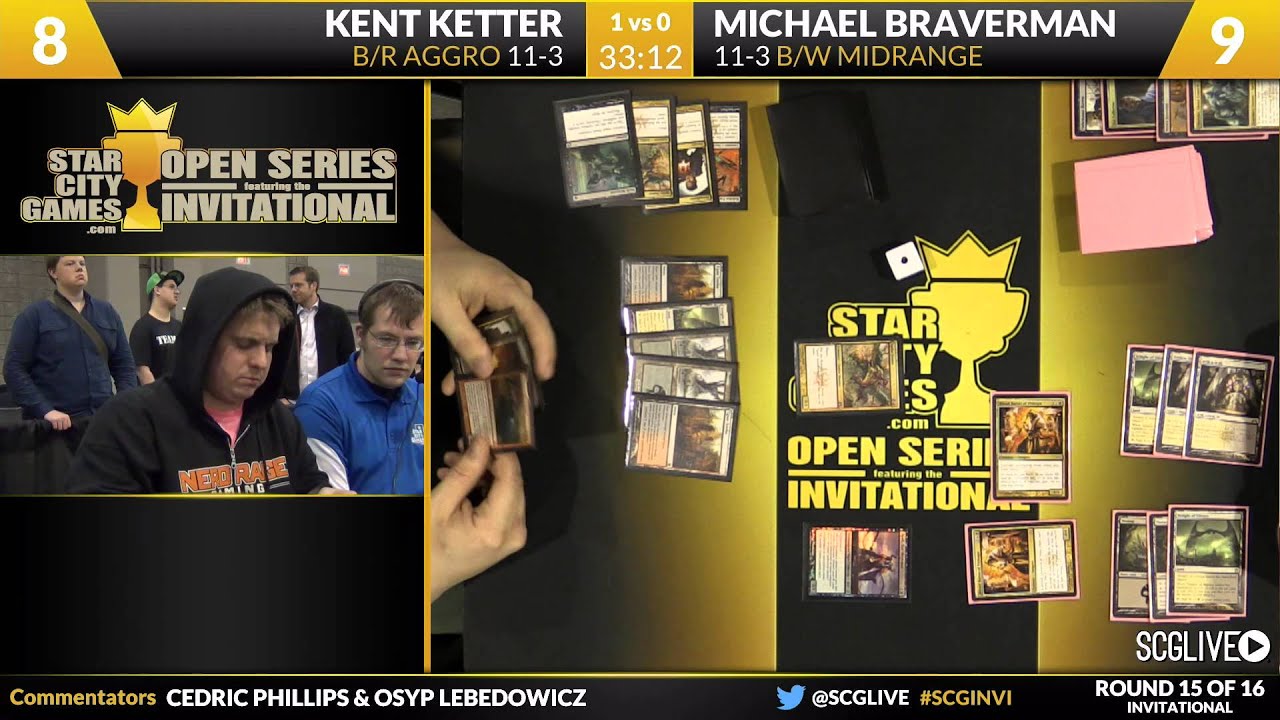 SCGINVI - Invitational - Round 15 - Kent Ketter vs Michael Braverman ...