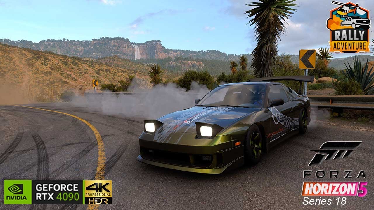 Forza Horizon 5 Rally adventure Canyon sweeep drift zone - YouTube