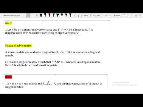 Diagonalization 1 | Linear Algebra - YouTube