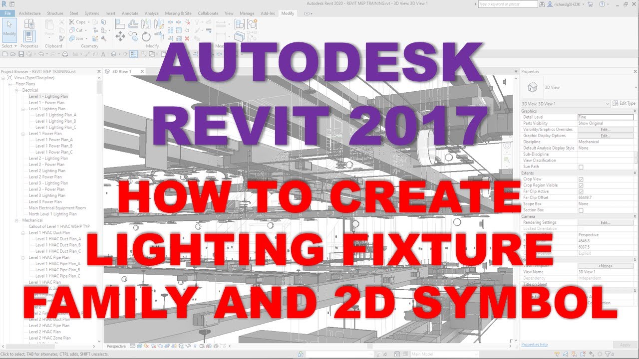 2×2 Light Fixture Revit | Shelly Lighting