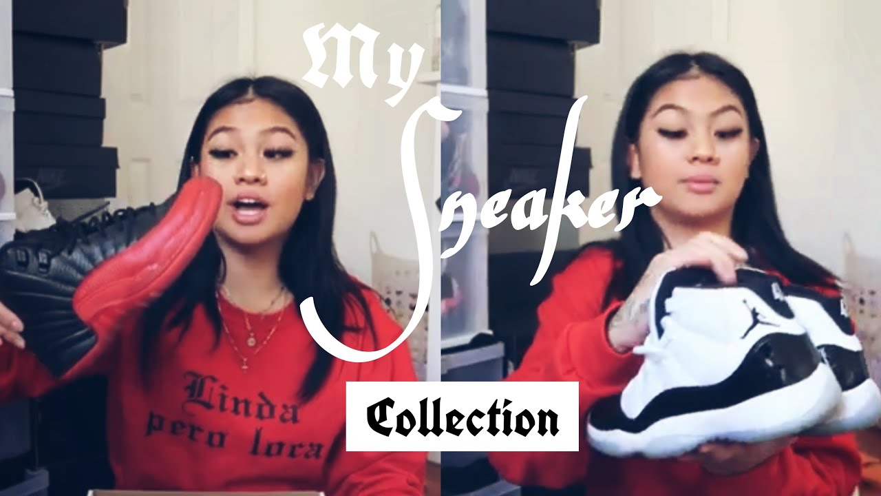 My Sneaker Collection || Carly Sarah. - YouTube