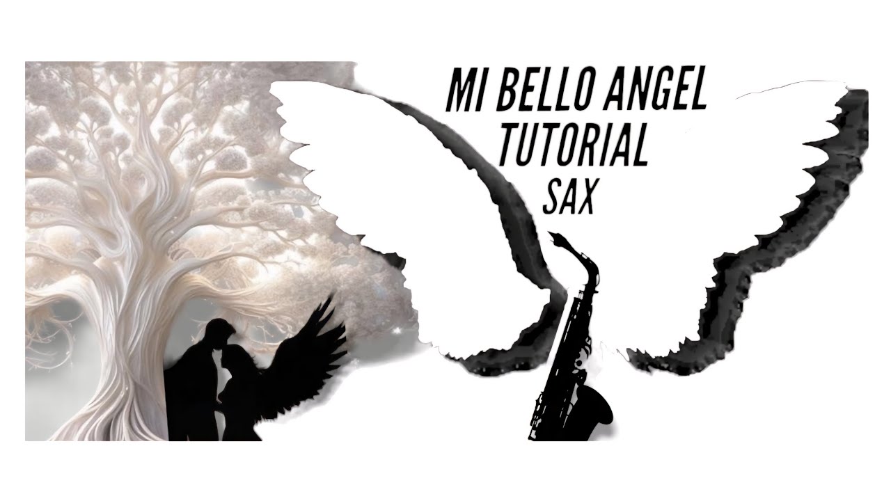 Mi Bello Angel - Saxofón #LosPrimosMX #NOTAS #TUTORIAL - YouTube