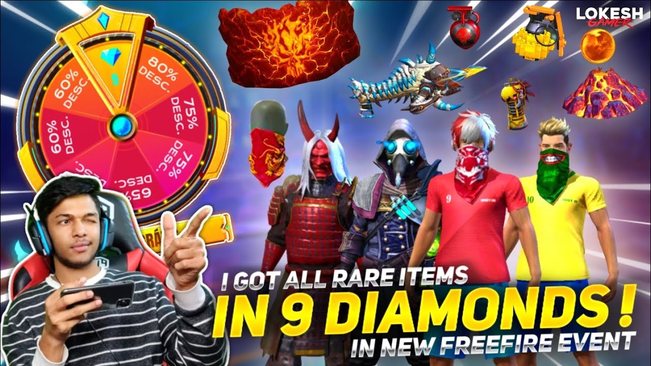 New Magic Wheel Event I Got All Rare Items In 1 Diamond & Got Sea ...