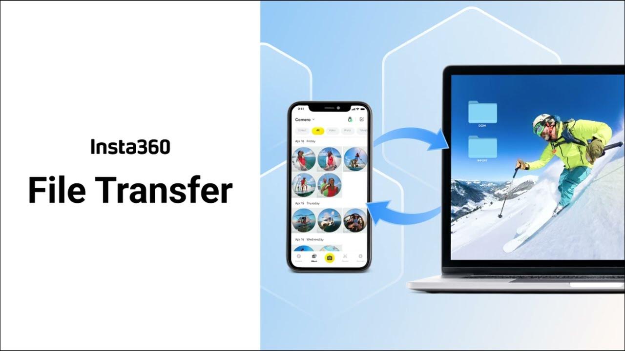 Insta360 - How to Transfer Files Between Mobile Devices and PC/Mac - YouTube