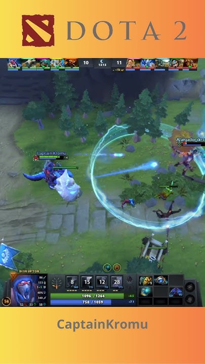 DISRUPTOR Hard Support Gameplay - Dota 2. Reels: 2/7. - YouTube