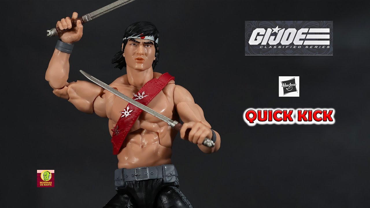 Quick Kick GI Joe Classified Series Hasbro Action Figure Review - YouTube
