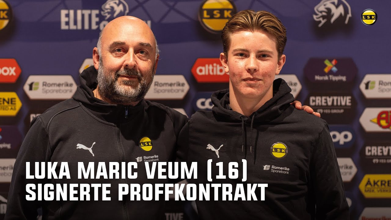 Luka (16) signerte proffkontrakt: Fra utespiller til moderne ...