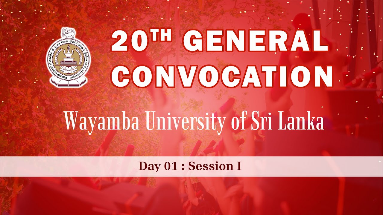 20th General Convocation 2025 - YouTube