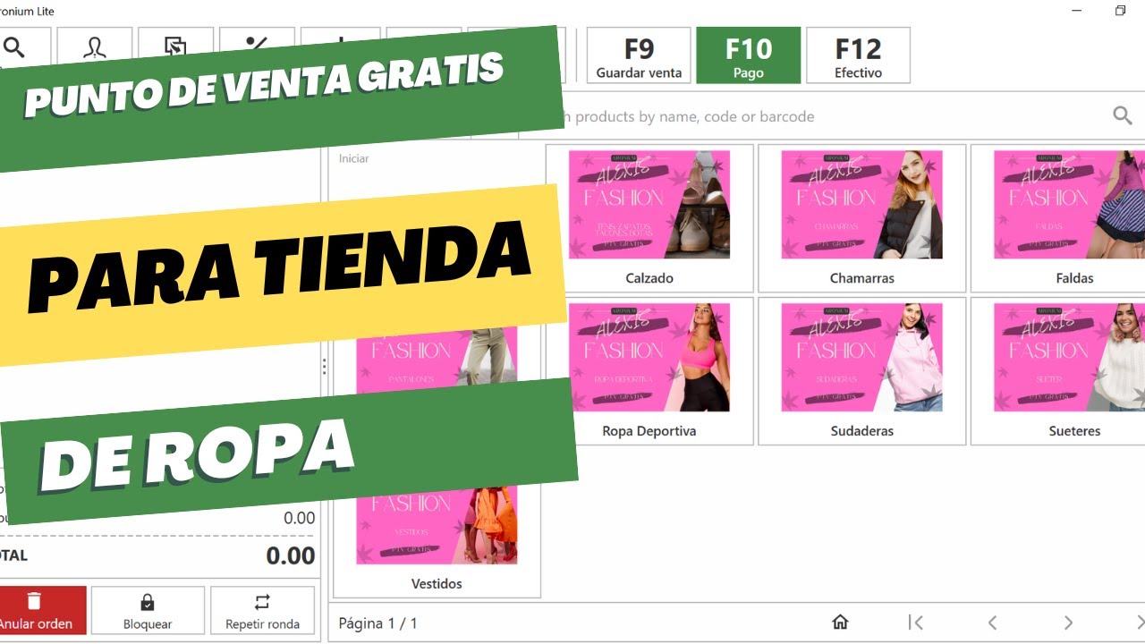 Punto de Venta Gratis para Tiendas de Ropa: Configuración con Aronium ...