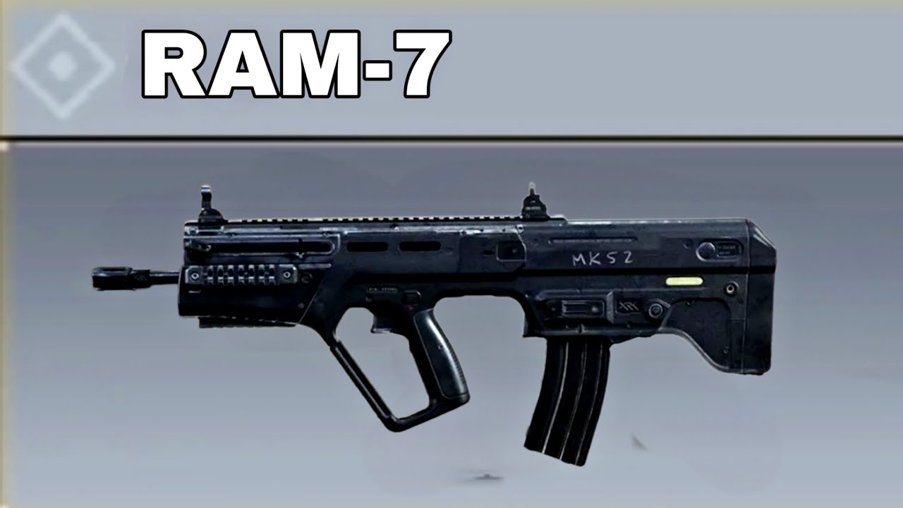 i used *NEW* AR Ram-7 in codm season 8 2025 - YouTube