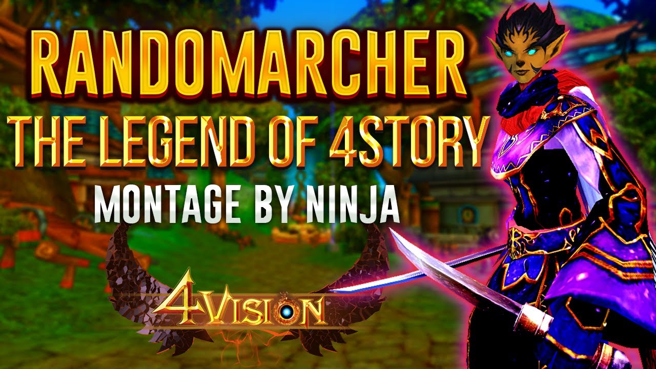 RandomArcher - The Legend of 4Story | Montage by Ninja - YouTube
