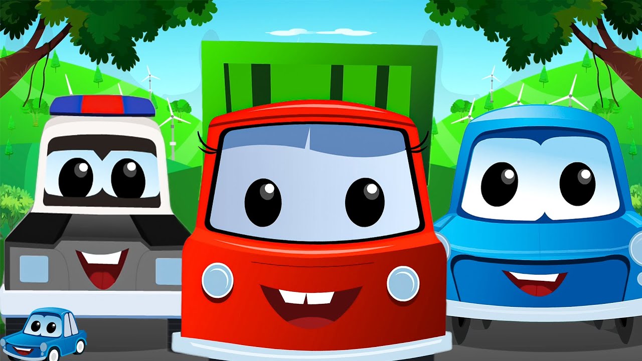 The Adventures of the Five Little Cars & Nursery Rhyme for Kids - YouTube