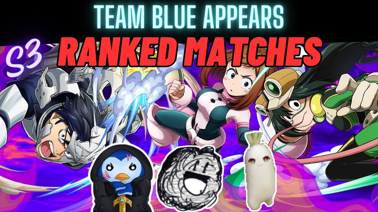 THE SPEED TEAM IS...INTERESTING - My Hero Ultra Rumble Ranked Matches ...