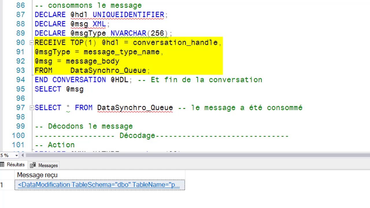 SQL Server - Service Broker - Synchronisation de données #4 - YouTube