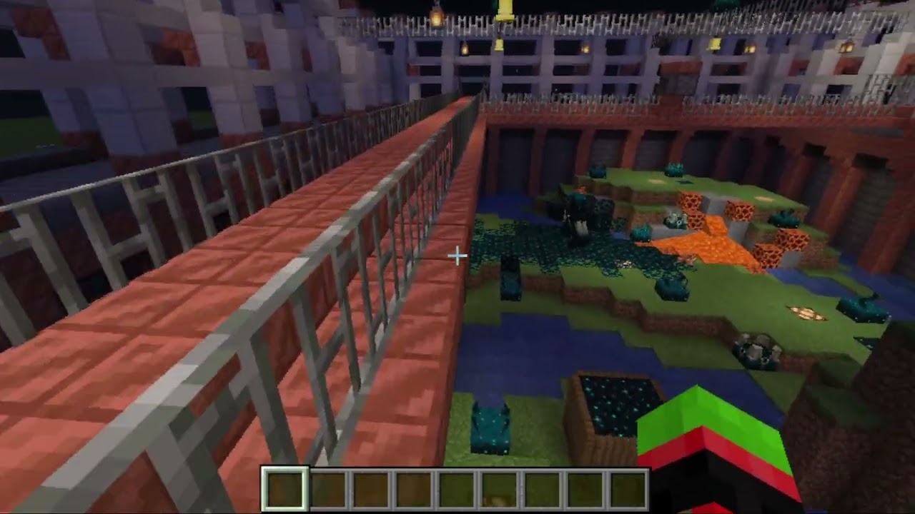 Warden enclosure minecraft build showcase - YouTube