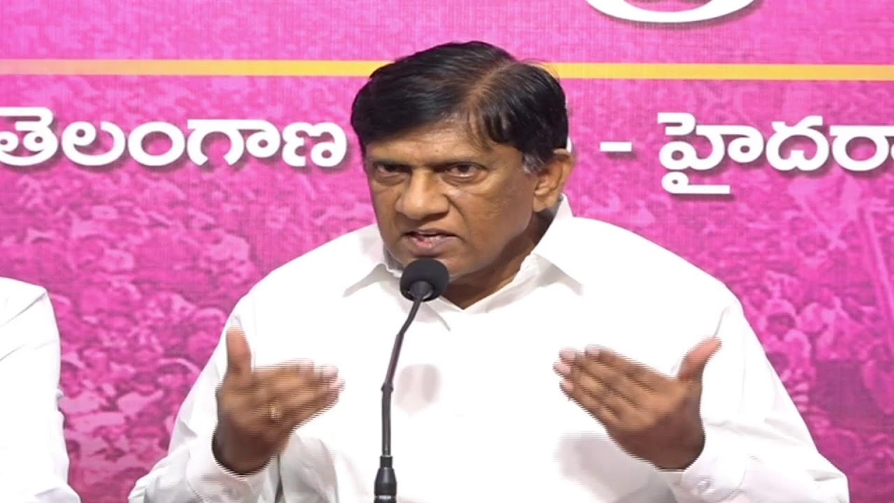 Live: BRS Leader Vinod Kumar & Soma Bharath Kumar Press Meet ...