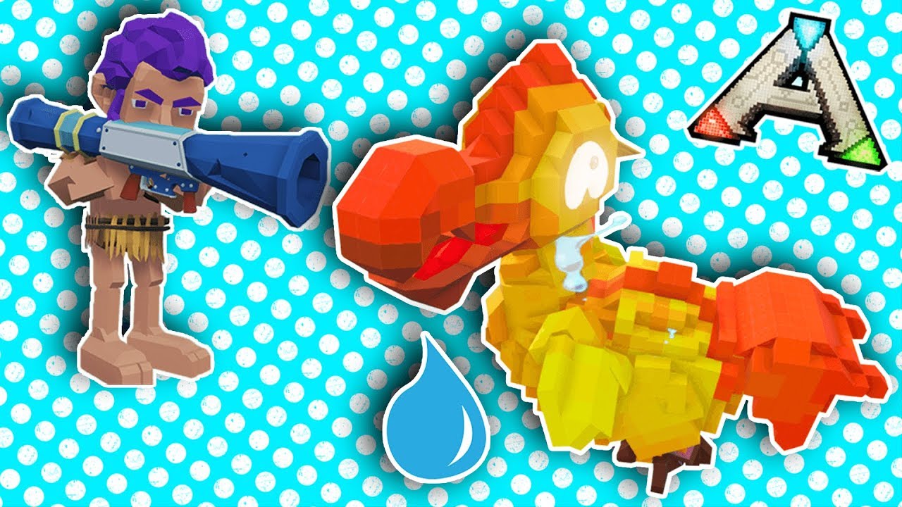 PixARK - TREX RUINS MY DAY & DODOS CRY WHEN YOU HIT THEM ;( SAD #2 ...