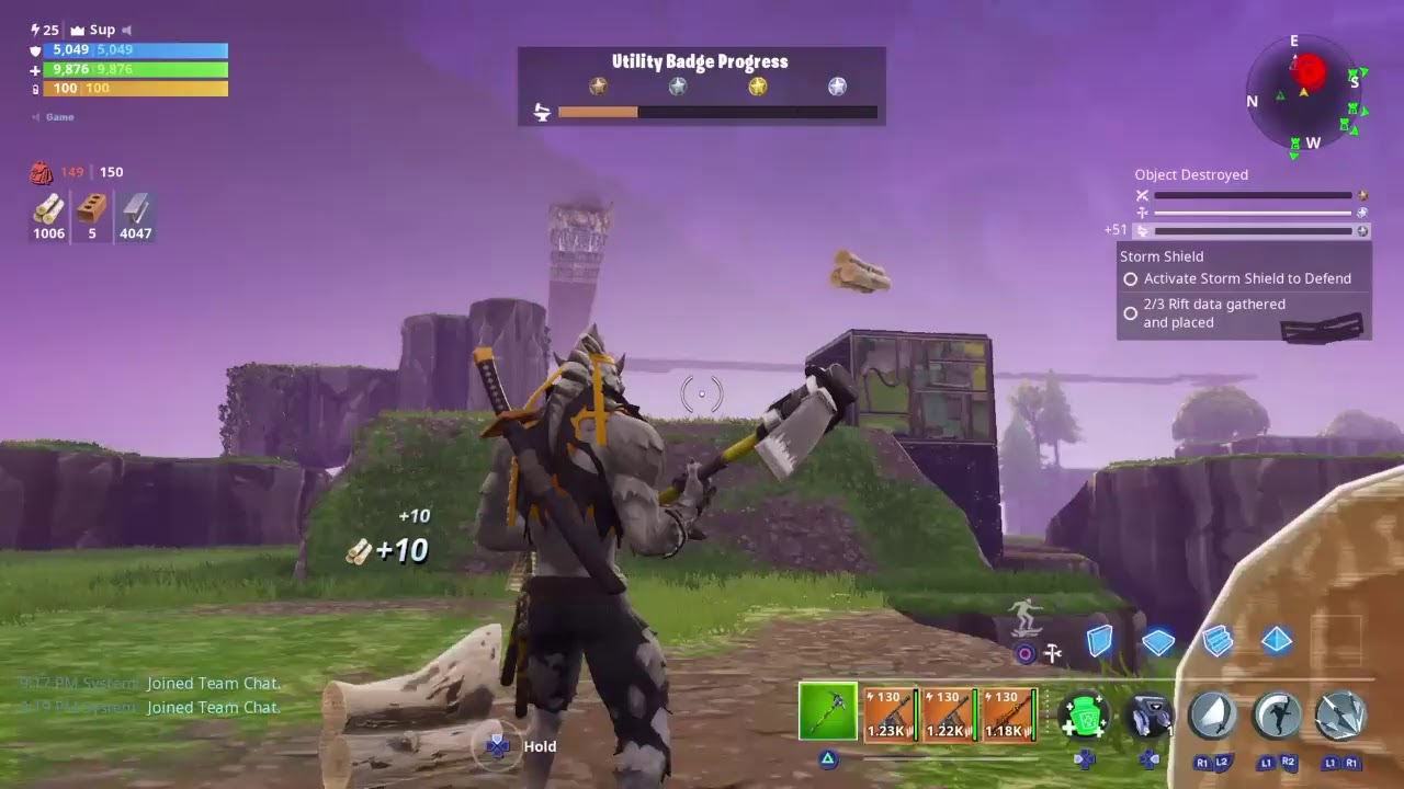 Fortnite stw massive giveaway /trading need brightcore - YouTube