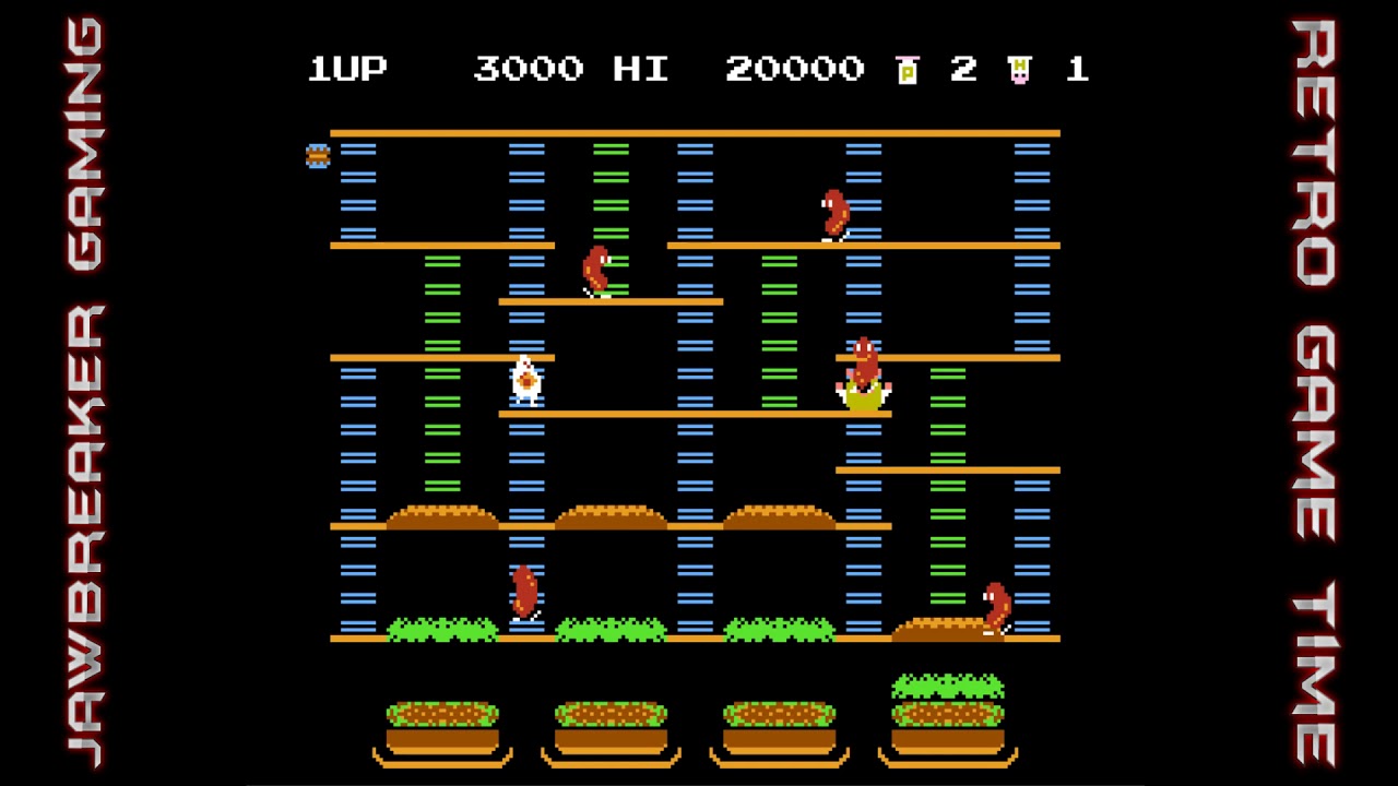 Retro Game Time with killerkatv1 E8 Burger Time - YouTube