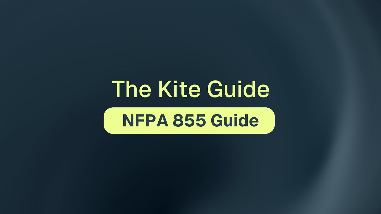 NFPA 855 Guide: Complying with the Battery Fire Code for Safer Energy ...
