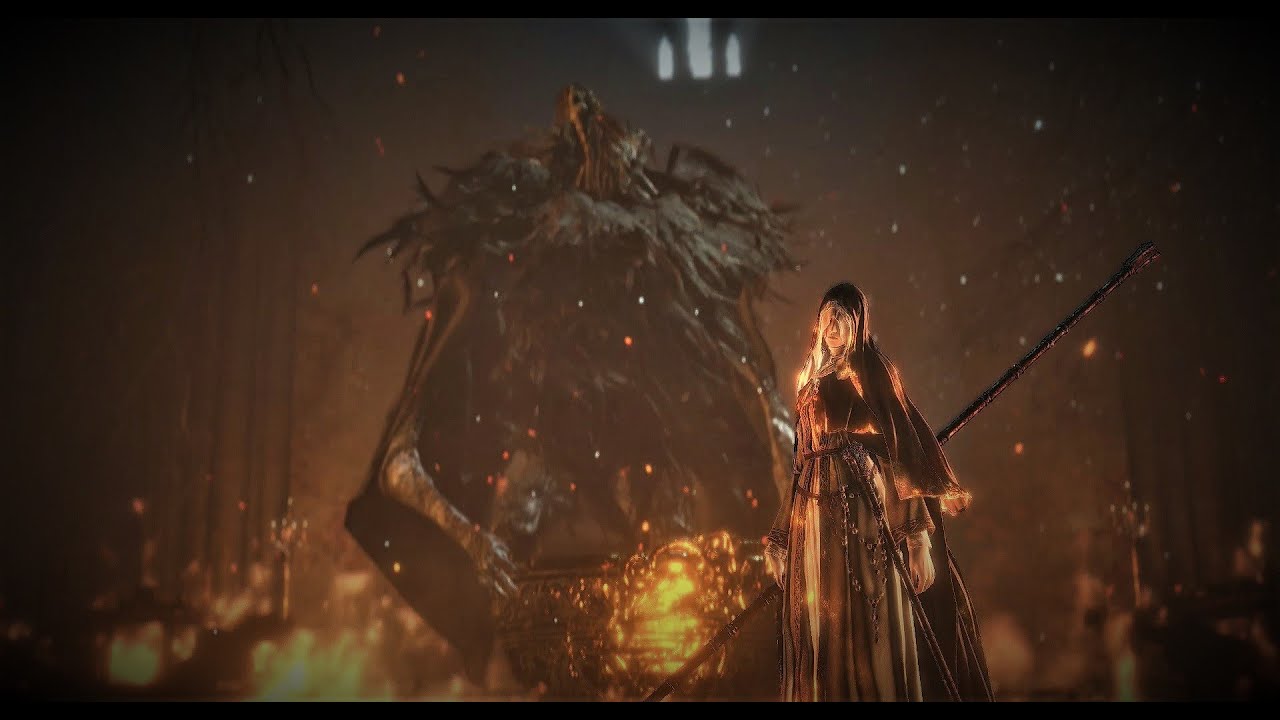 Dark Souls 3 Ashes of Ariandel Lupta cu Sister Friede si Father ...