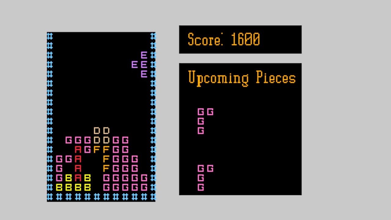 Made Tetris with C++ and Raylib - YouTube