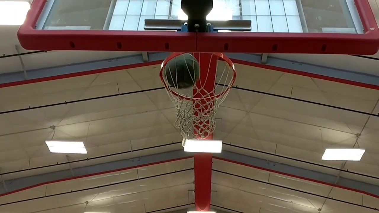 Slow motion basketball swish! - YouTube