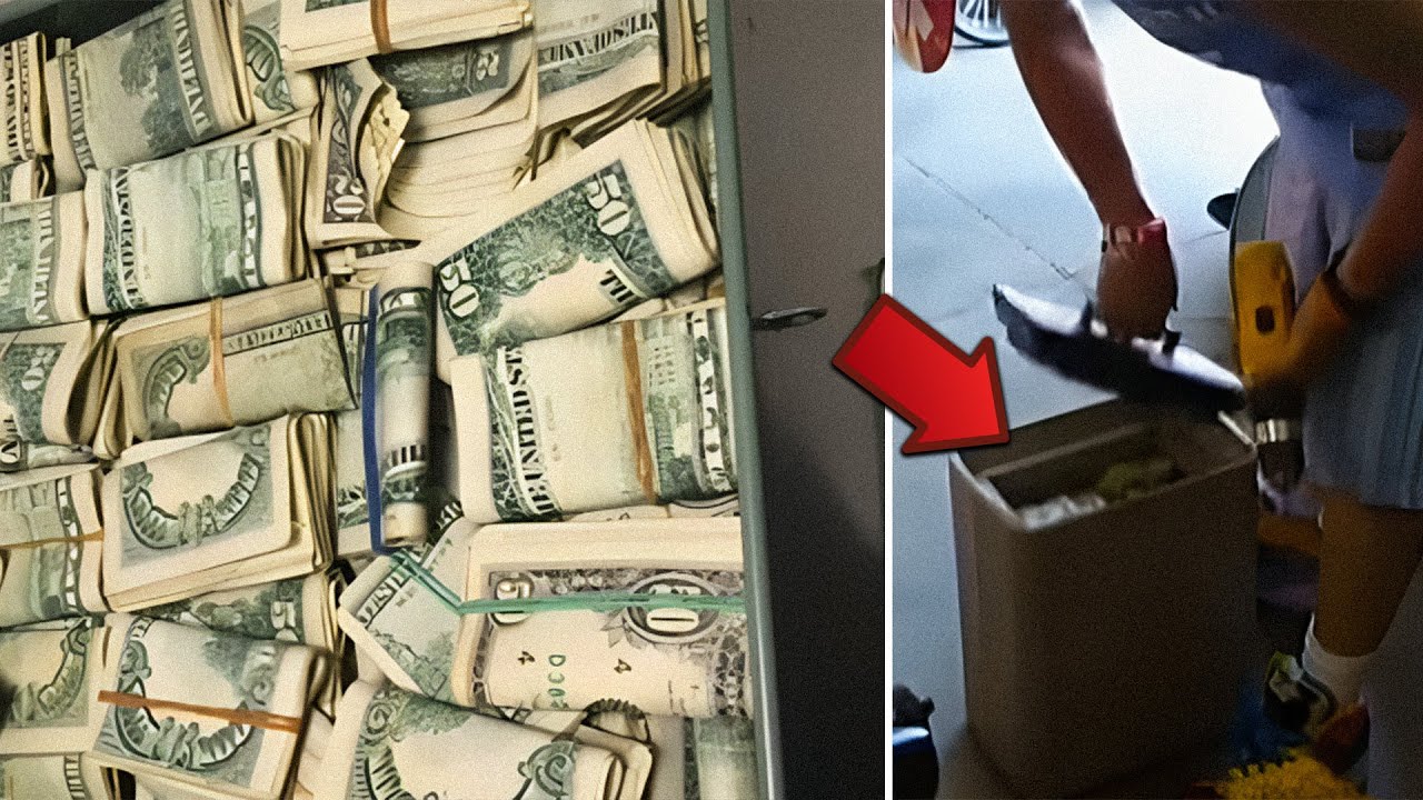 This Man Finds Safe Containing $7.5MILLION Inside Storage Unit He ...