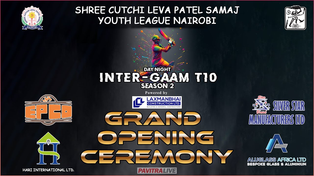 🔴LIVE - GRAND OPENING CEREMONY || INTER-GAAM T10 (SEASON-2) SCLPS ...
